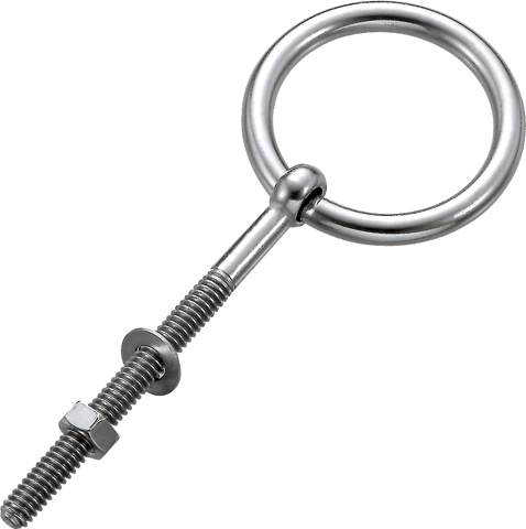 Ring Bolt with Washer & Nut | Rigging Hardware & Wire Rope | Asano ...