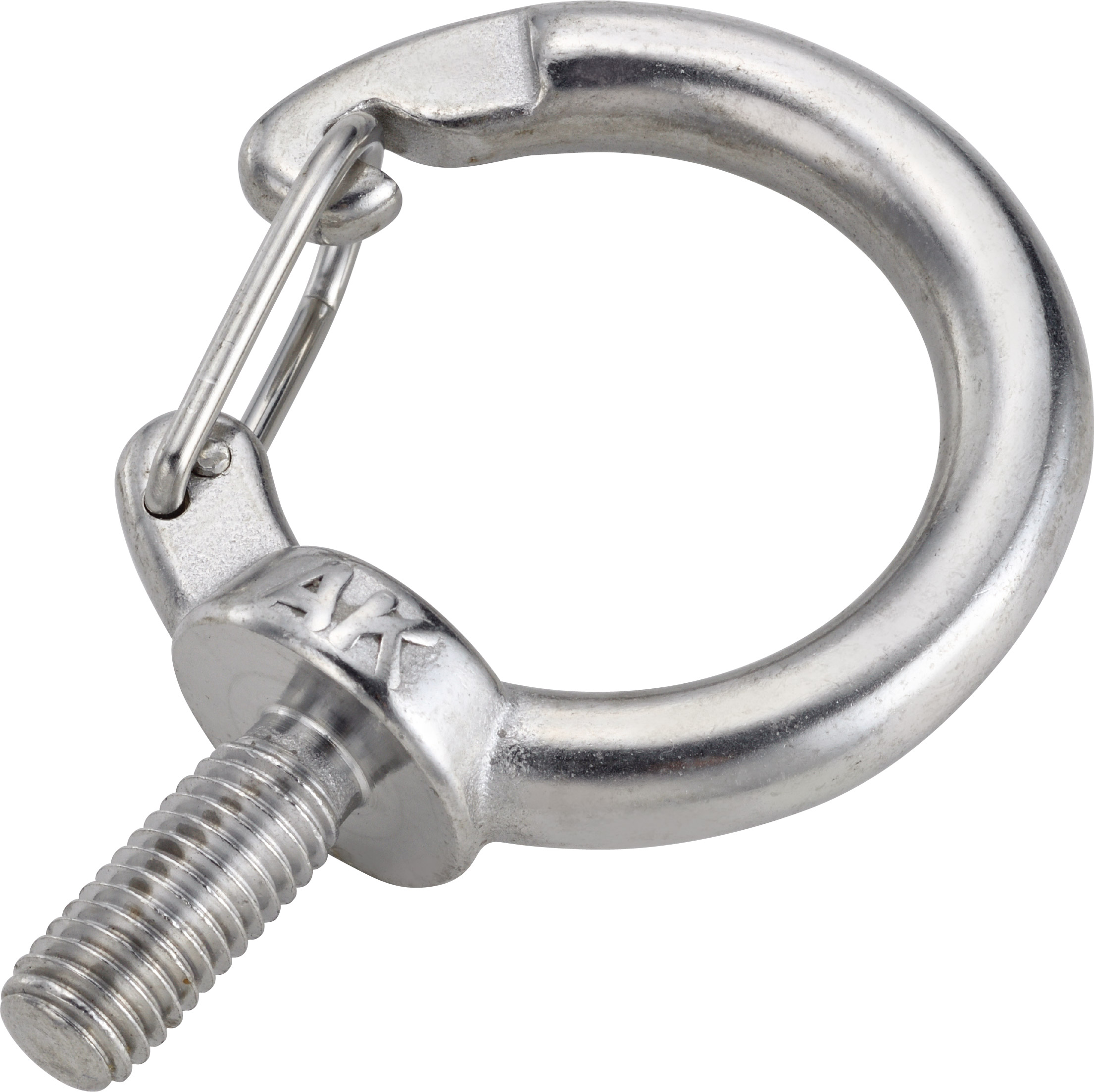 Eye Bolt With Safety Latch Rigging Hardware Wire Rope Asano Metal